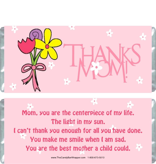 Thanks A Million Candy Bar Wrappers | The Candy Bar Wrapper