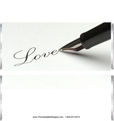 Valentine Letter Candy Bar Wrappers | The Candy Bar Wrapper