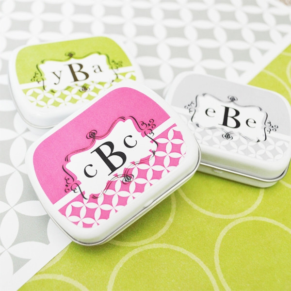 Fall In Love Personalized Mint Tins | The Candy Bar Wrapper
