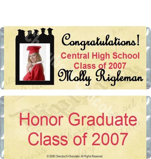 Graduation Candy Bar Wrappers | The Candy Bar Wrapper