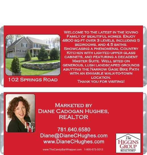 Real Estate Personalized Candy Bars | The Candy Bar Wrapper
