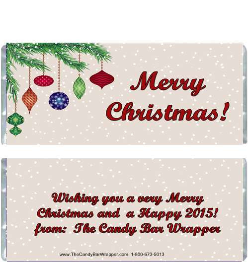 Christmas Tree Candy Bar Wrappers | The Candy Bar Wrapper