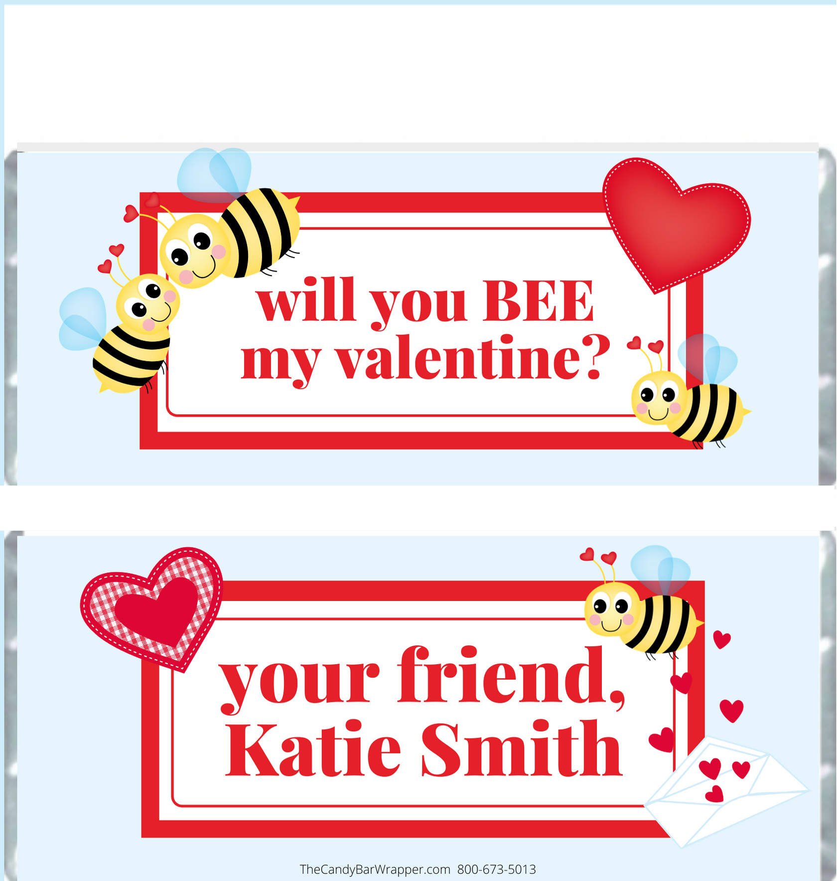 Valentines Day Candy Bar Wrappers | The Candy Bar Wrapper