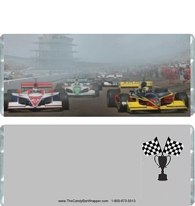 Race Car Candy Wrappers | The Candy Bar Wrapper