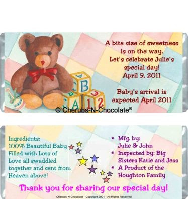 Baby Candy Wrapper | The Candy Bar Wrapper