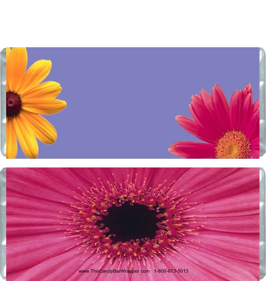 Yellow Flower Candy Bar Wrappers | The Candy Bar Wrapper