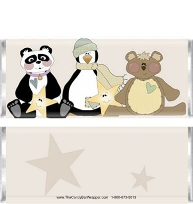 Zoo Animals Candy Bar Wrappers | The Candy Bar Wrapper
