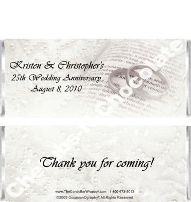 Engagement Ring Candy Wrappers | The Candy Bar Wrapper