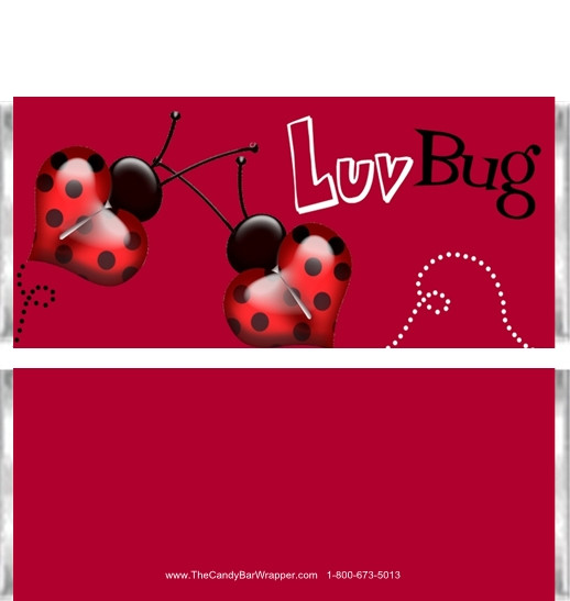 Lady Bug Candy Wrappers | The Candy Bar Wrapper
