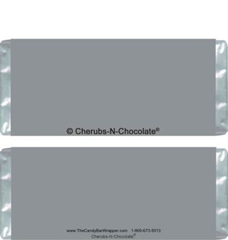 Mini Silver Wedding Candy Bar Wrappers | The Candy Bar Wrapper