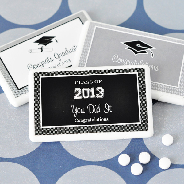 Graduation Personalized Mini Mint Favors | The Candy Bar Wrapper