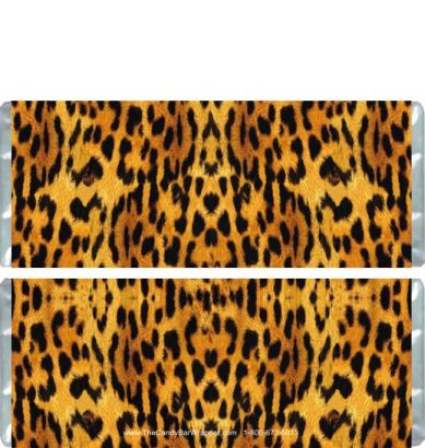 Leopard Candy Bar Wrappers | The Candy Bar Wrapper