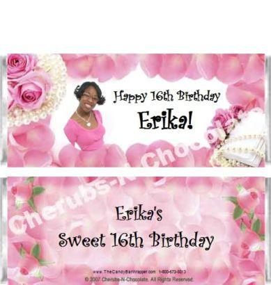 Pink Chocolate Candy Wrappers | The Candy Bar Wrapper
