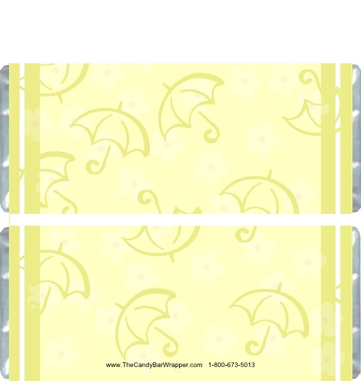 Yellow Candy Bar Wrappers as Party Favors | The Candy Bar Wrapper