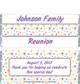 Class Reunion Year Candy Wrappers - Ideas For Party Favors