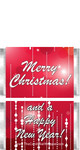 Mini Red Christmas Candy Bars - Hershey's Miniatures