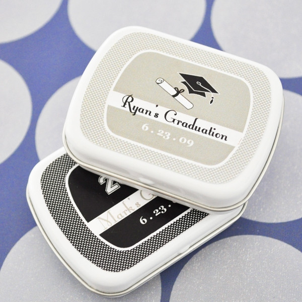 Graduation Personalized Mini Mint Favors | The Candy Bar Wrapper