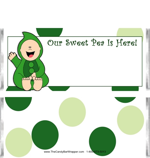 Green Candy Bar Wrappers as Party Favors | The Candy Bar Wrapper