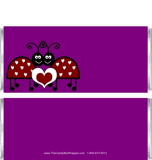 Lady Bug Candy Wrappers | The Candy Bar Wrapper