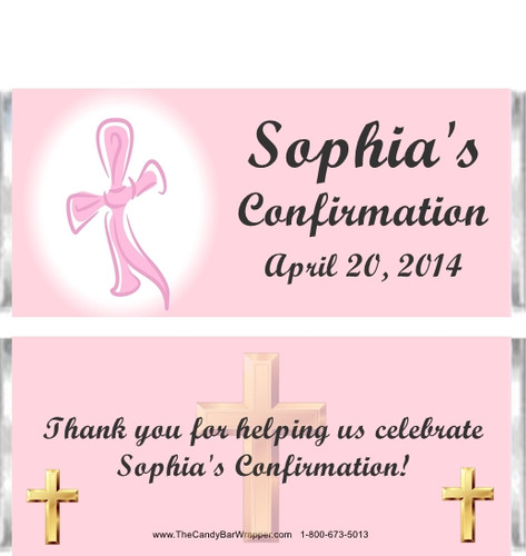 Confirmation Candy Bar at The Candy Bar Wrapper