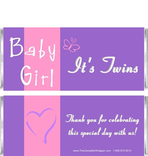 ABC Baby Girl Candy Wrappers | The Candy Bar Wrapper