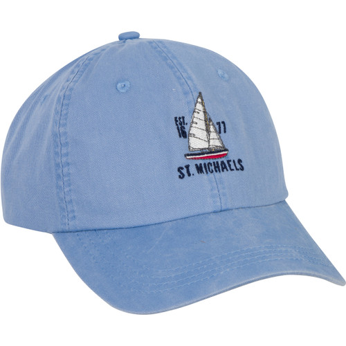 St. Michaels Sailboat Cap - Cove Blue - Chesapeake Bay Outfitters