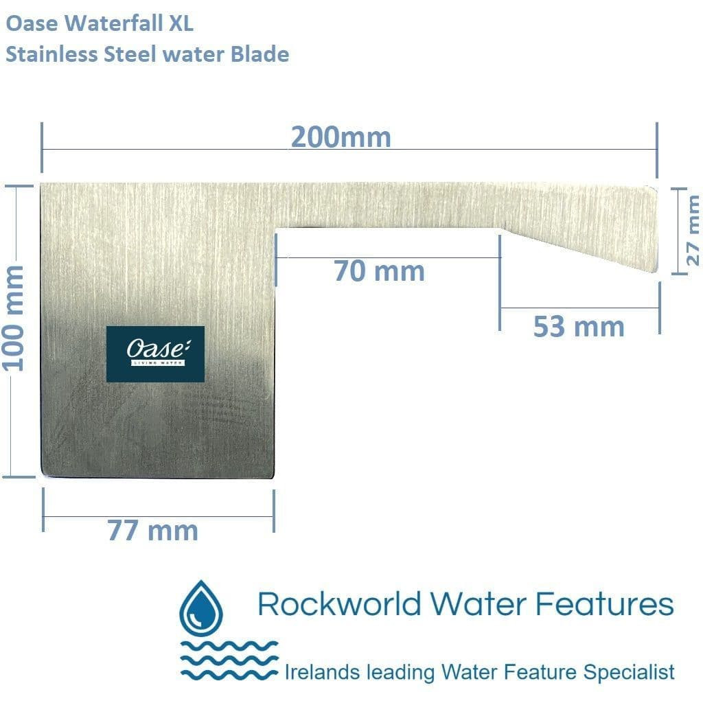 Oase 900mm wide XL waterfall blade