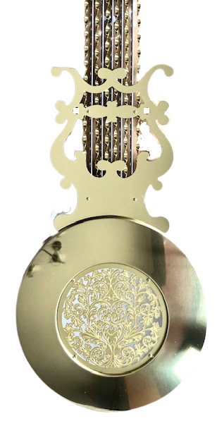 HLP5-LXRY - Lyre Pendulum G/F - Arek's Murray Clocks Inc