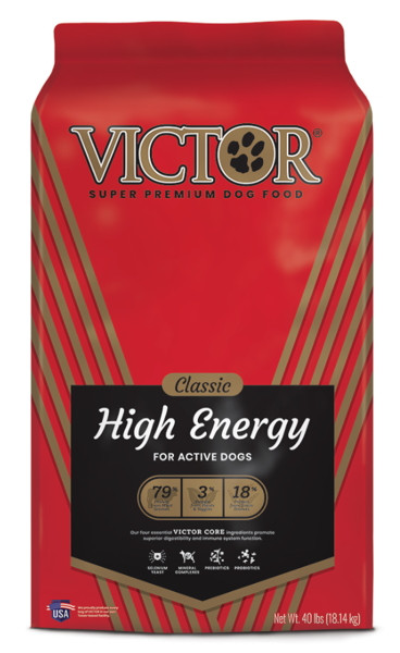 Victor Classic High Energy Active Dog Dry Food 40LBS