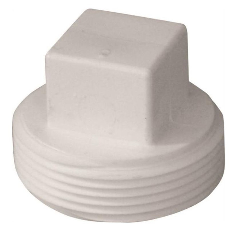 Orgill - Genova 700 Threaded Pipe Plug - 2", MIP, SCH 40, PVC
