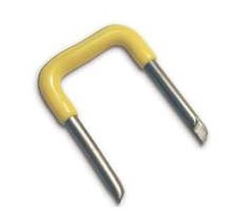 Electrical Cable Staples 1/2x1 40-Pack 1/2 X 1-Inch PVC Insulated Metal ...
