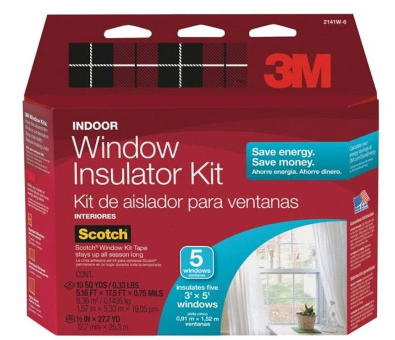3M Window Insulator Kit - Clear