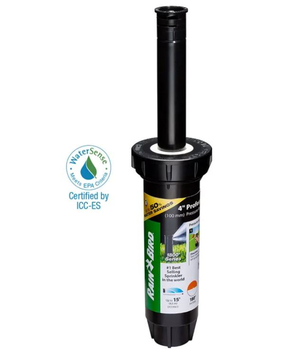 Rain Bird 4" Pop-Up Half Pattern Dual Spray Head