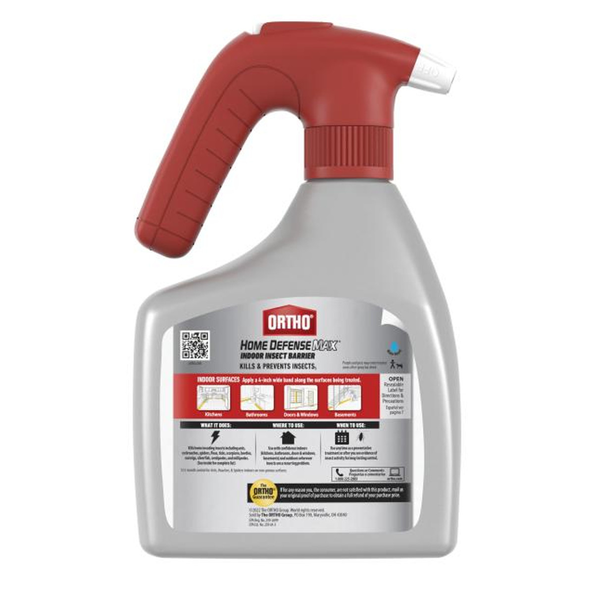 Ortho Home Defense MAX Indoor Insect Barrier Spray Bottle - 50oz