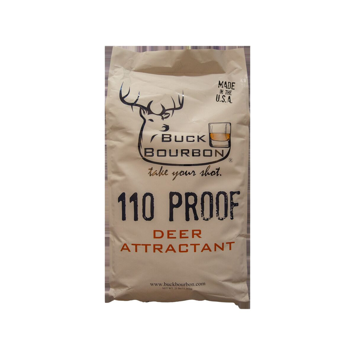 Buck Bourbon 110 Proof Deer Attractant Feed