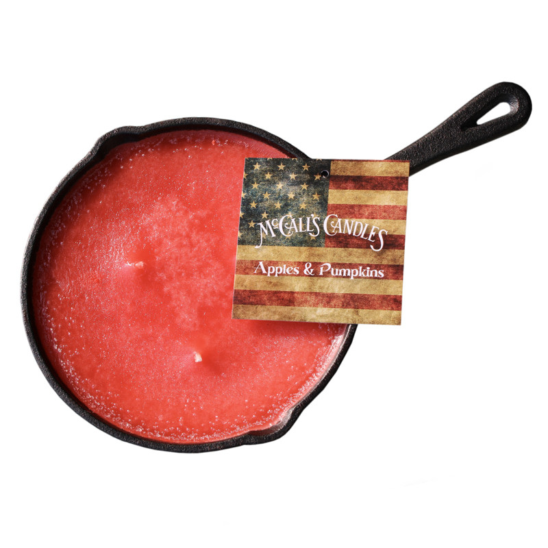 McCalls Apples and Pumpkins Frying Pan Candle - 14oz