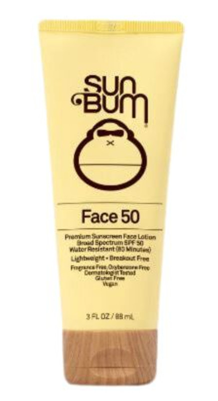 Sun Bum Original SPF 50 Sunscreen Face Lotion