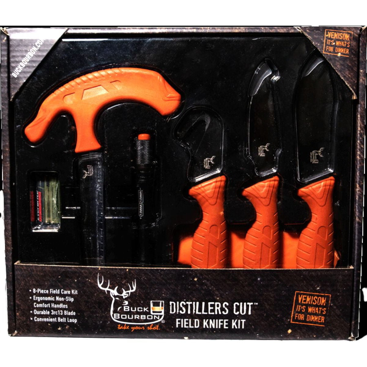 Buck Bourbon Distiller's Cut Field Knife Kit