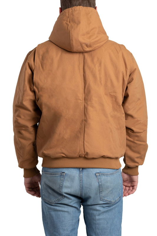 C.W Hart Mens Insulated Active Brown Jacket