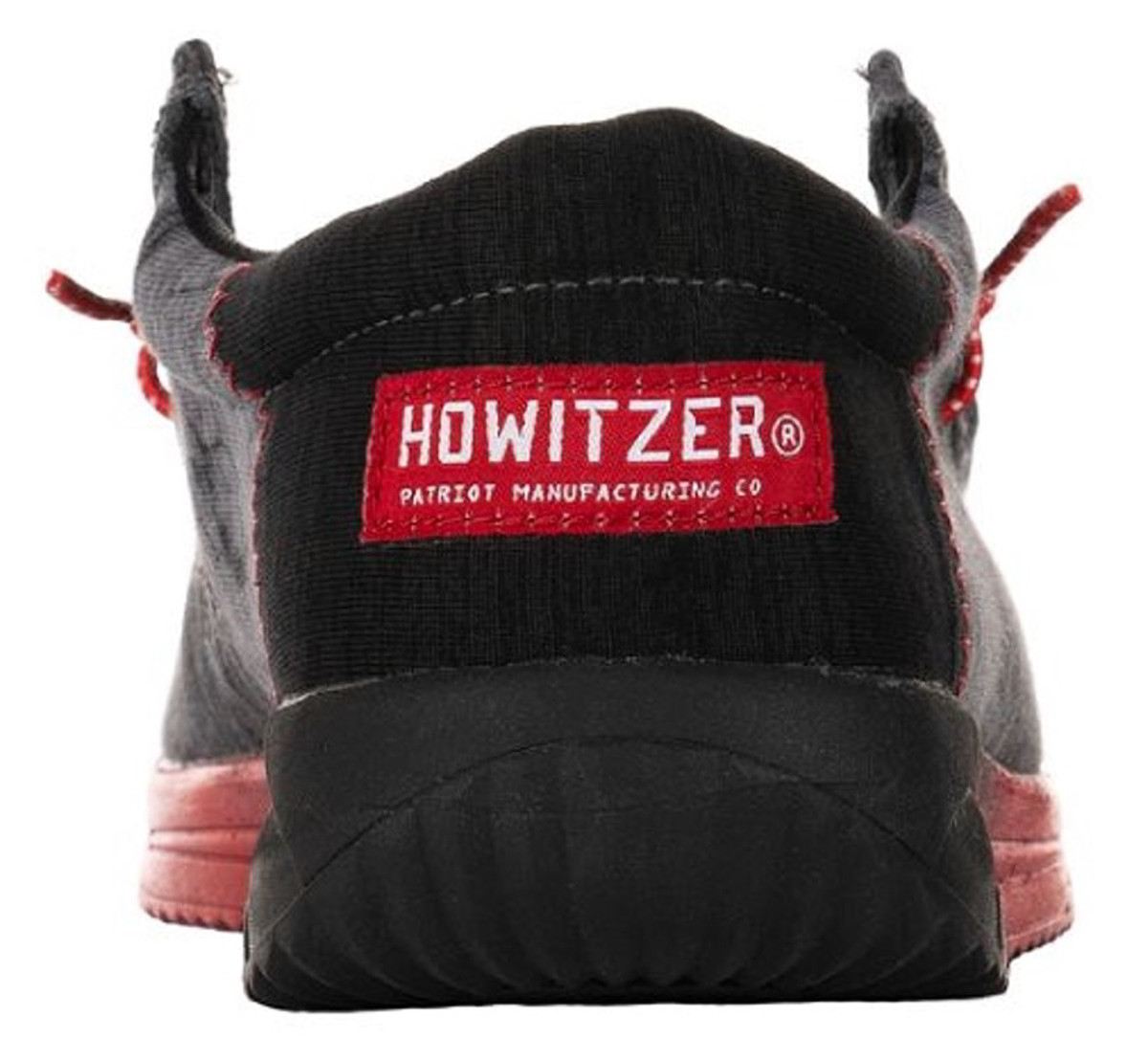 Howitzer Mens Pitch Black Neo Tetris Roam Slate Slip On Shoes