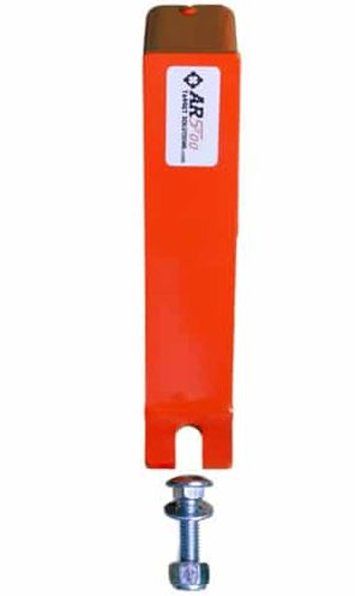 12X20 AR500 Silhouette T-Post Target System - 3/8"