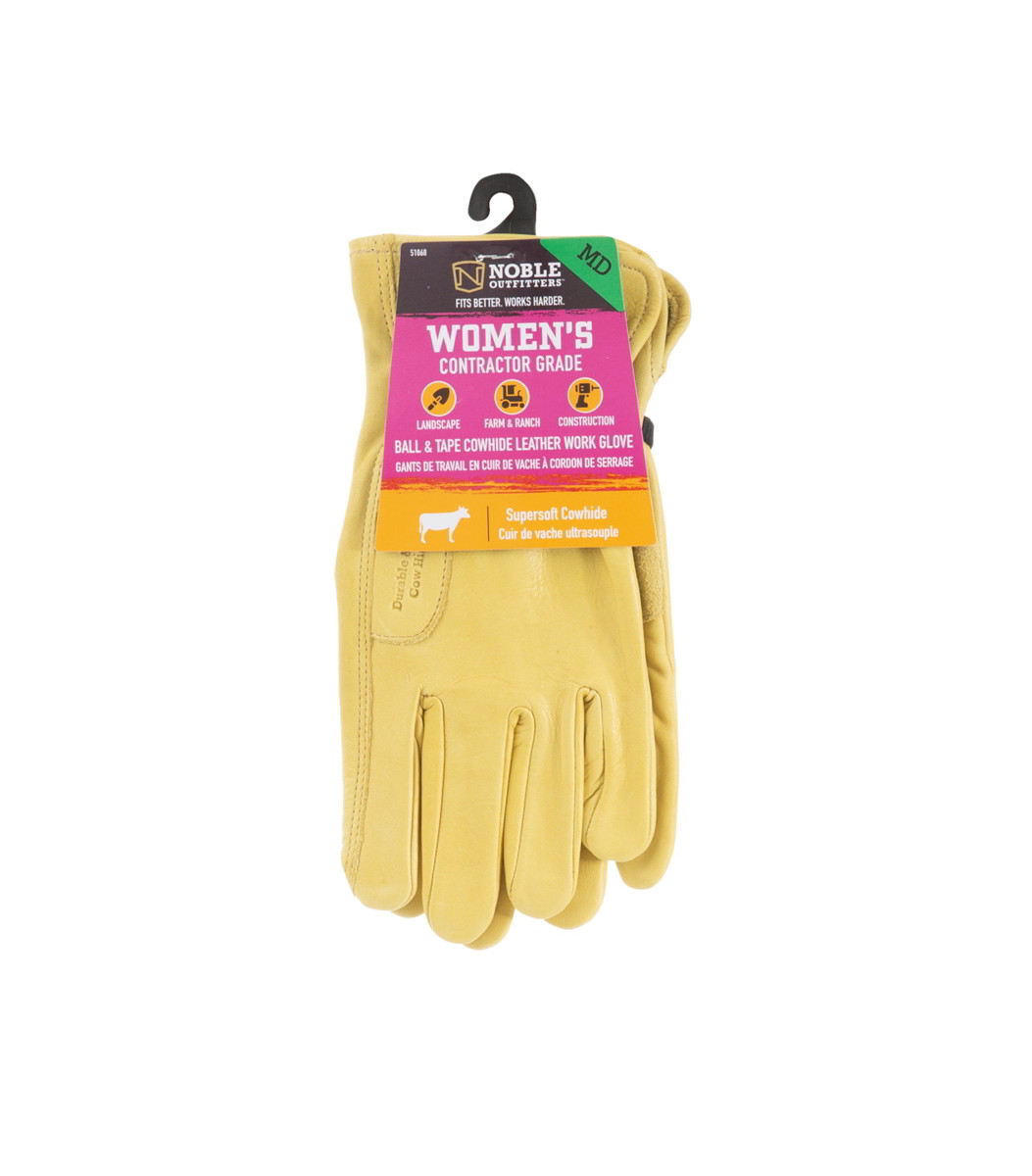 Noble Outfitters Womens Ball & Tape Cowhide Leather Work Glove