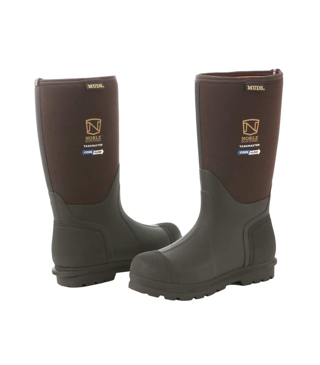 Noble Outfitters Mens Brown Taskmaster High Muds