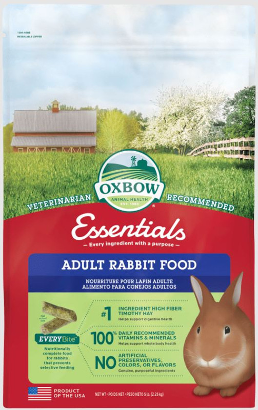 Oxbow Essentials Adult Rabbit Food - 5LB