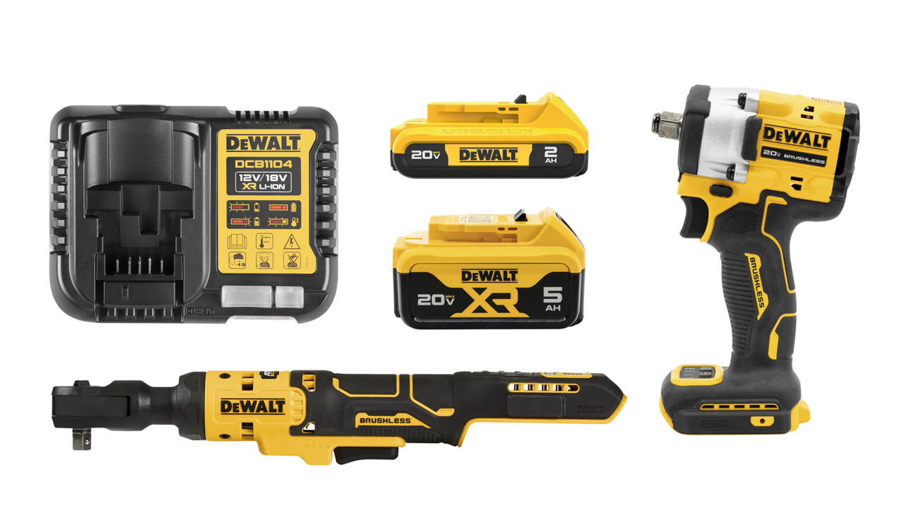 DeWalt Flexvolt 20V Max Cordless Auto Drill Combo Kit
