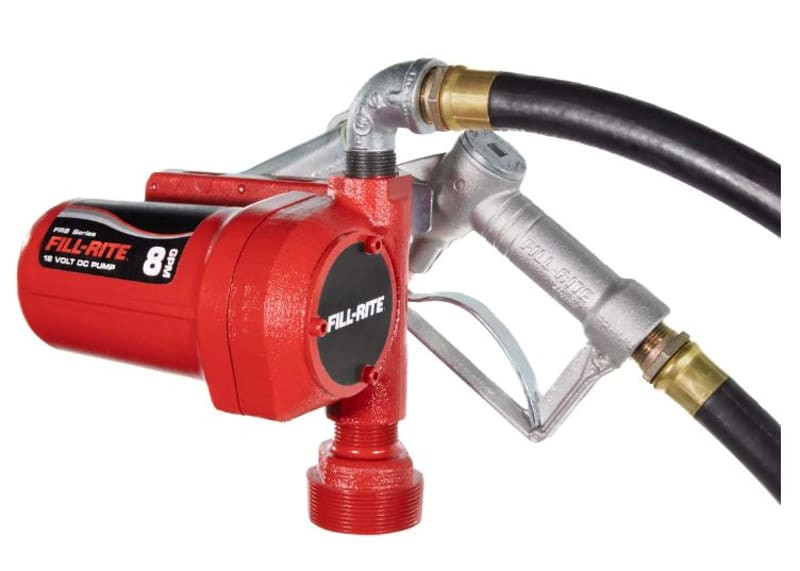 Fill-Rite 12V DC 8 GPM Fuel Transfer Pump with Nozzle