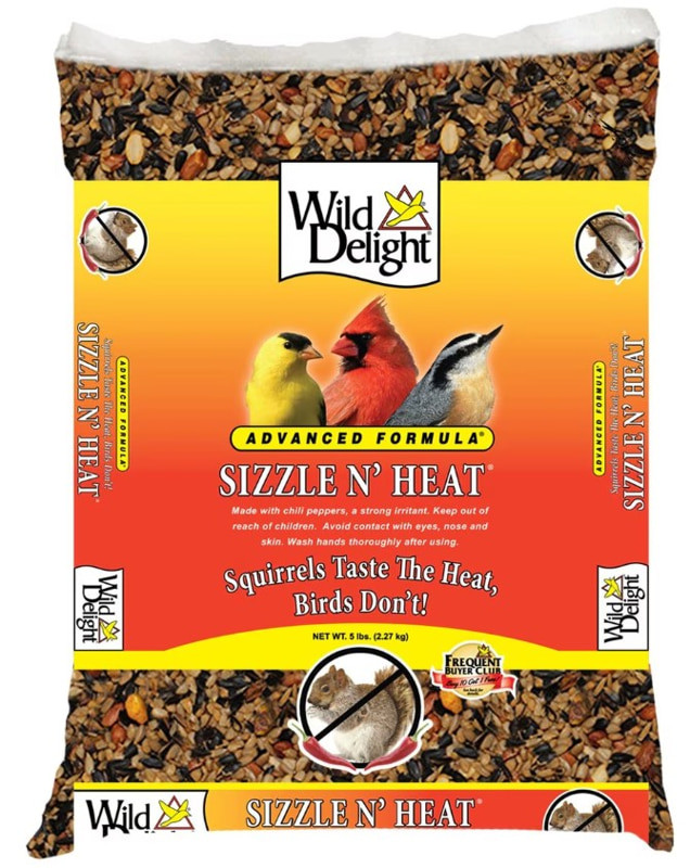 Wild Delight Sizzle N Heat Wild Bird Food - 5 lbs