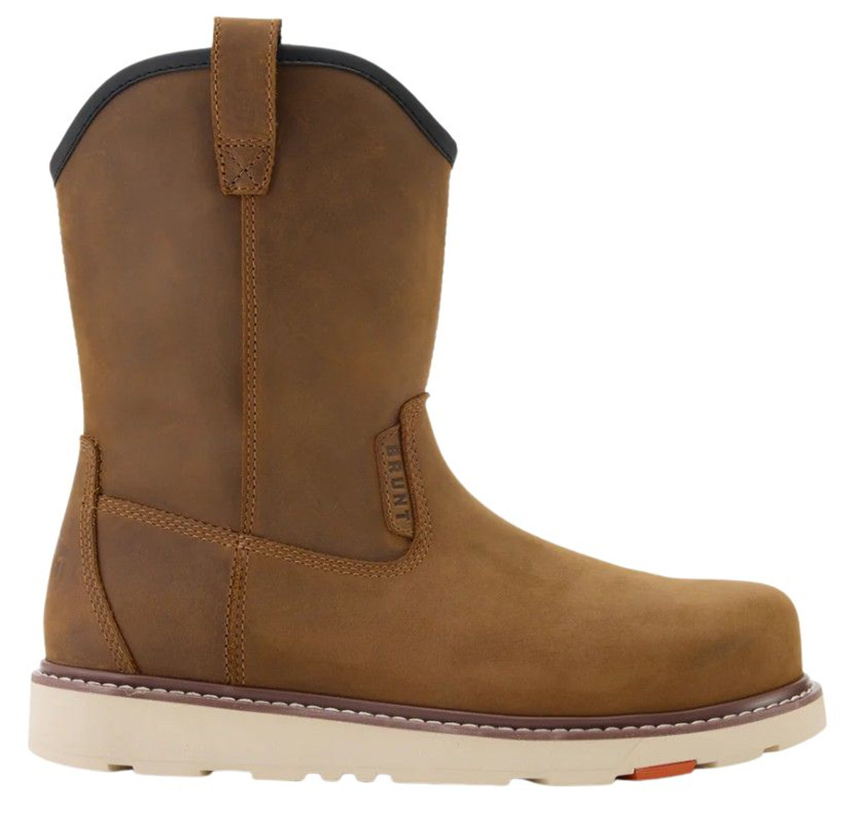 BRUNT Men's The Bolduc Brown 9" Unlined Comp Toe Boots