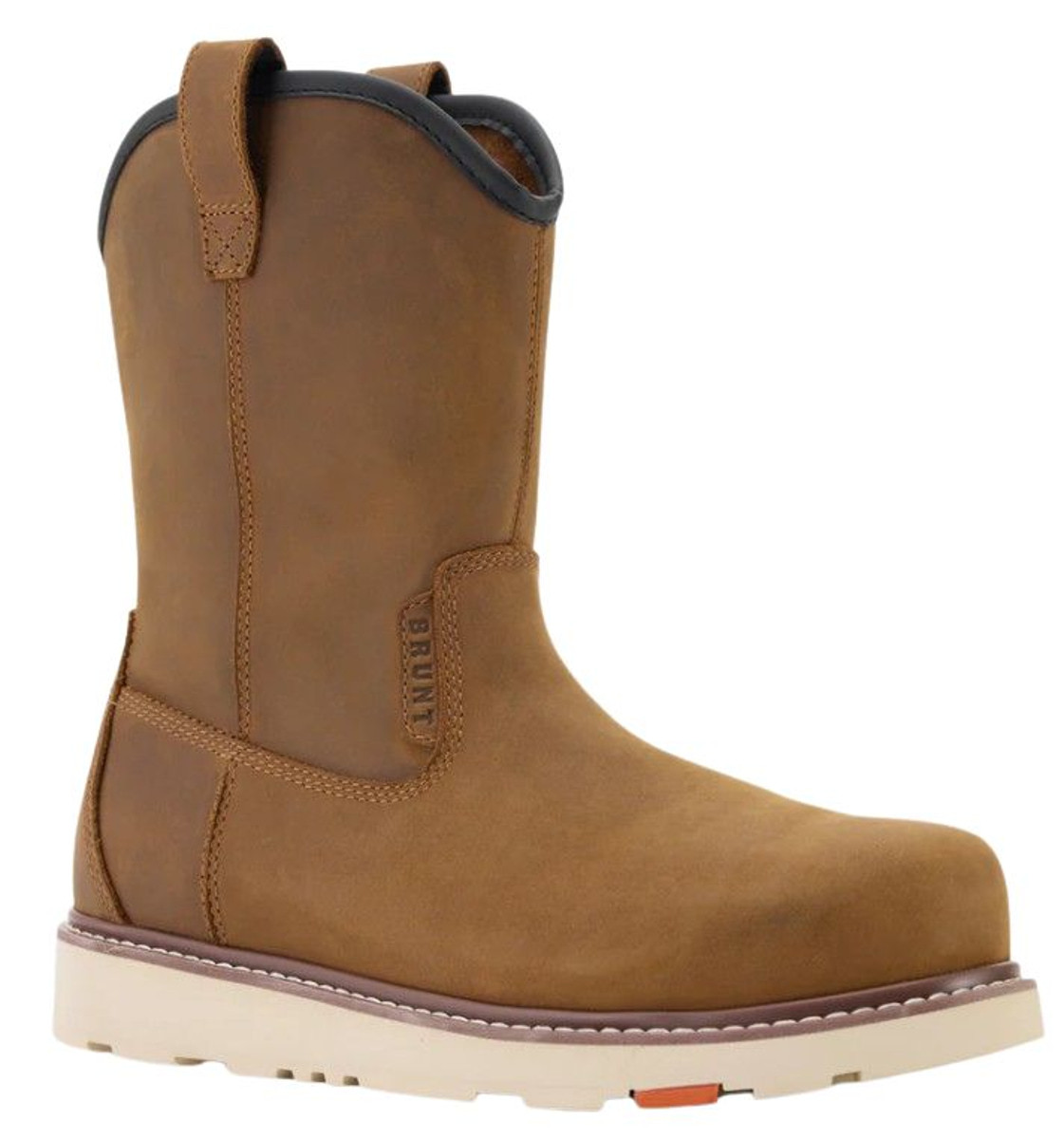 BRUNT Men's The Bolduc Brown 9" Unlined Comp Toe Boots