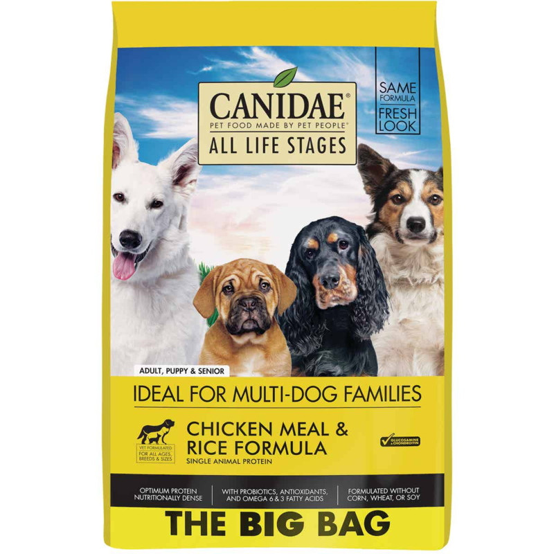 Canidae All Life Stages Chicken Meal and Rice Formula Dog Food 4